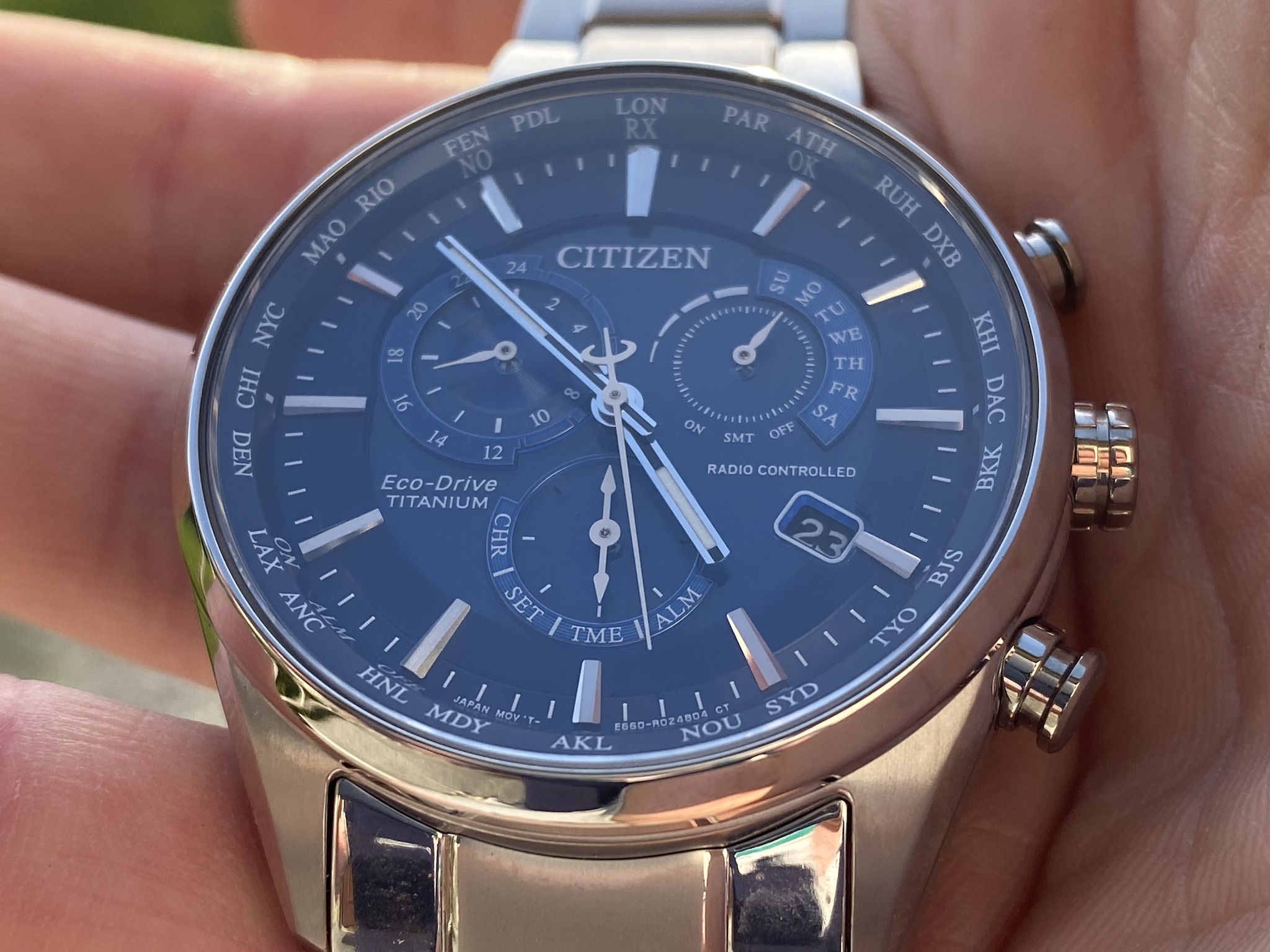Citizen Funkkuhr Eco-Drive Titanium Test & Erfahrungen